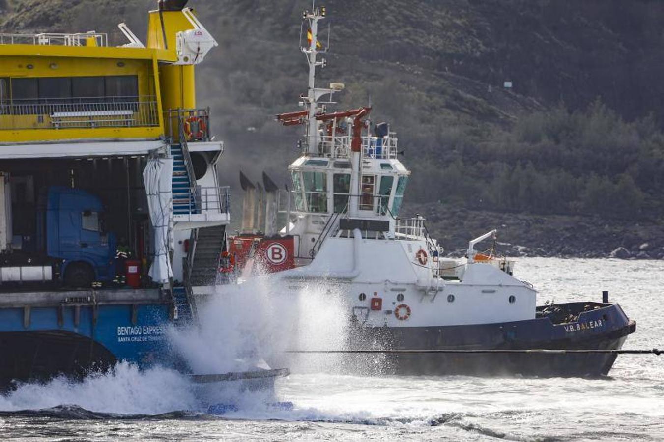 Fotos: Así está el barco encallado | Canarias7