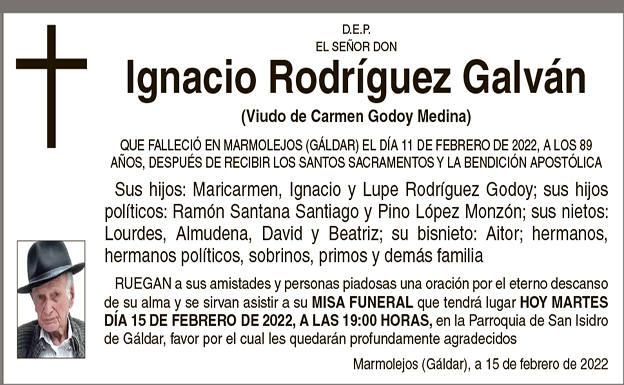 Ignacio Rodríguez Galván | Canarias7